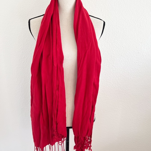 Vintage | Accessories | Vintage Bindya Anew York Fringe Scarf | Poshmark